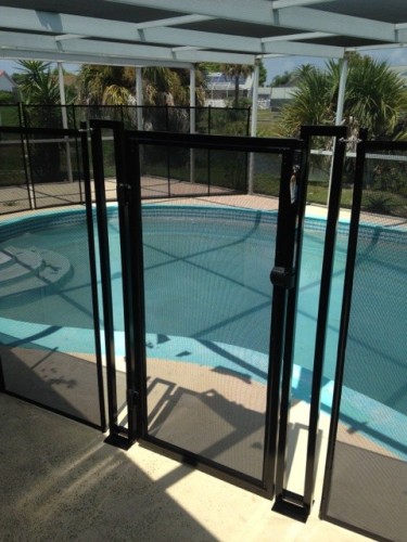 Self Latching Pool Fence Gate - Baby Barrier® of Central Florida